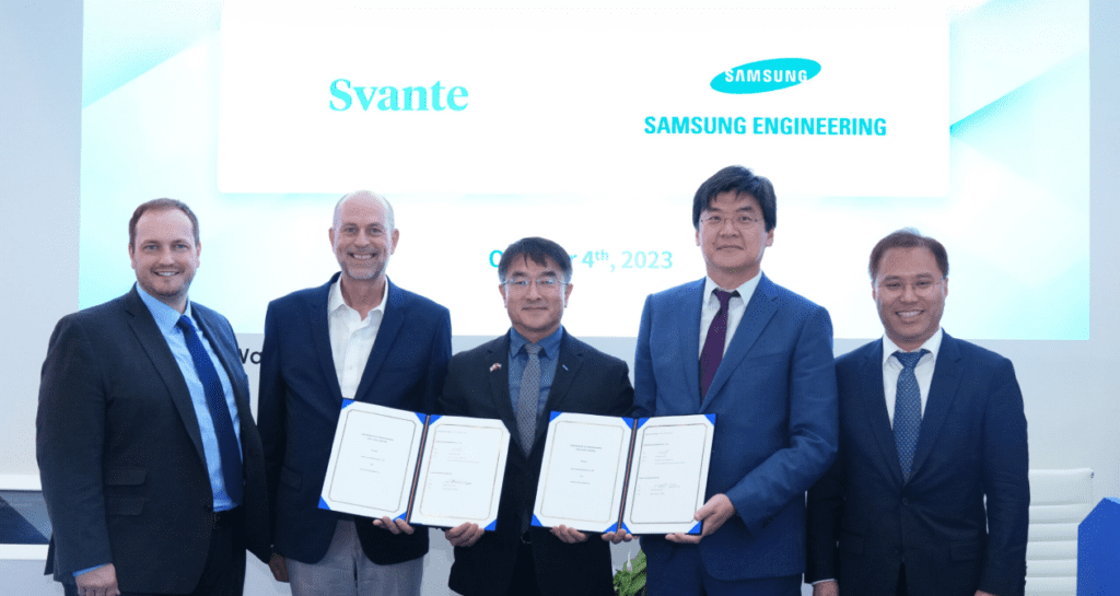 Samsung Engineering & Svante Unite in MoU for Carbon Capture ...