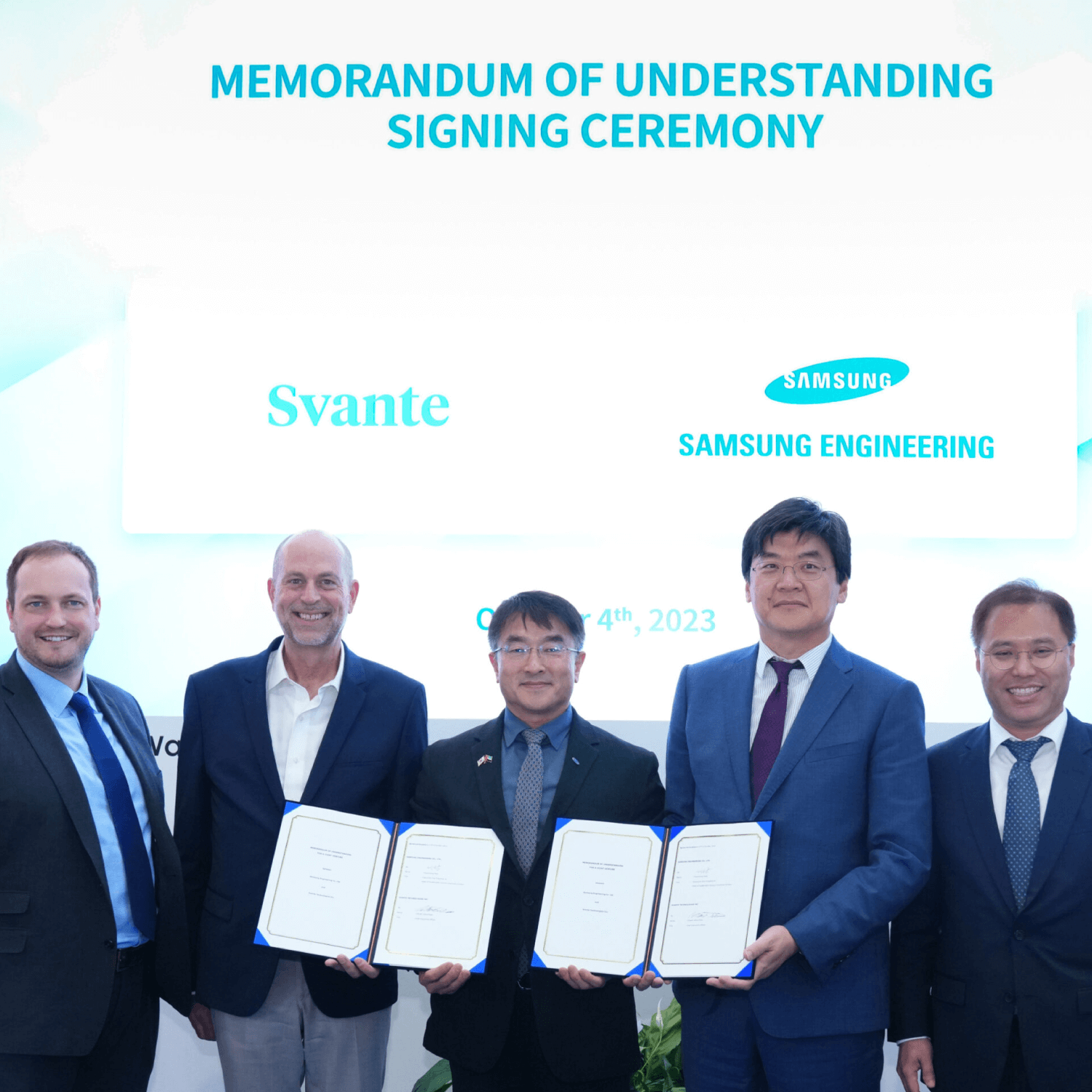 Samsung Engineering & Svante Unite in MoU for Carbon Capture ...