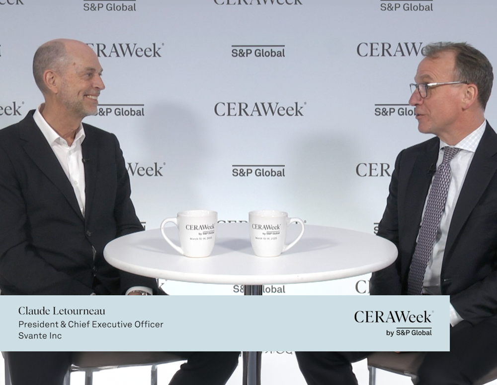 S&P Global Interviews Claude Letourneau at CERAWeek - Svante
